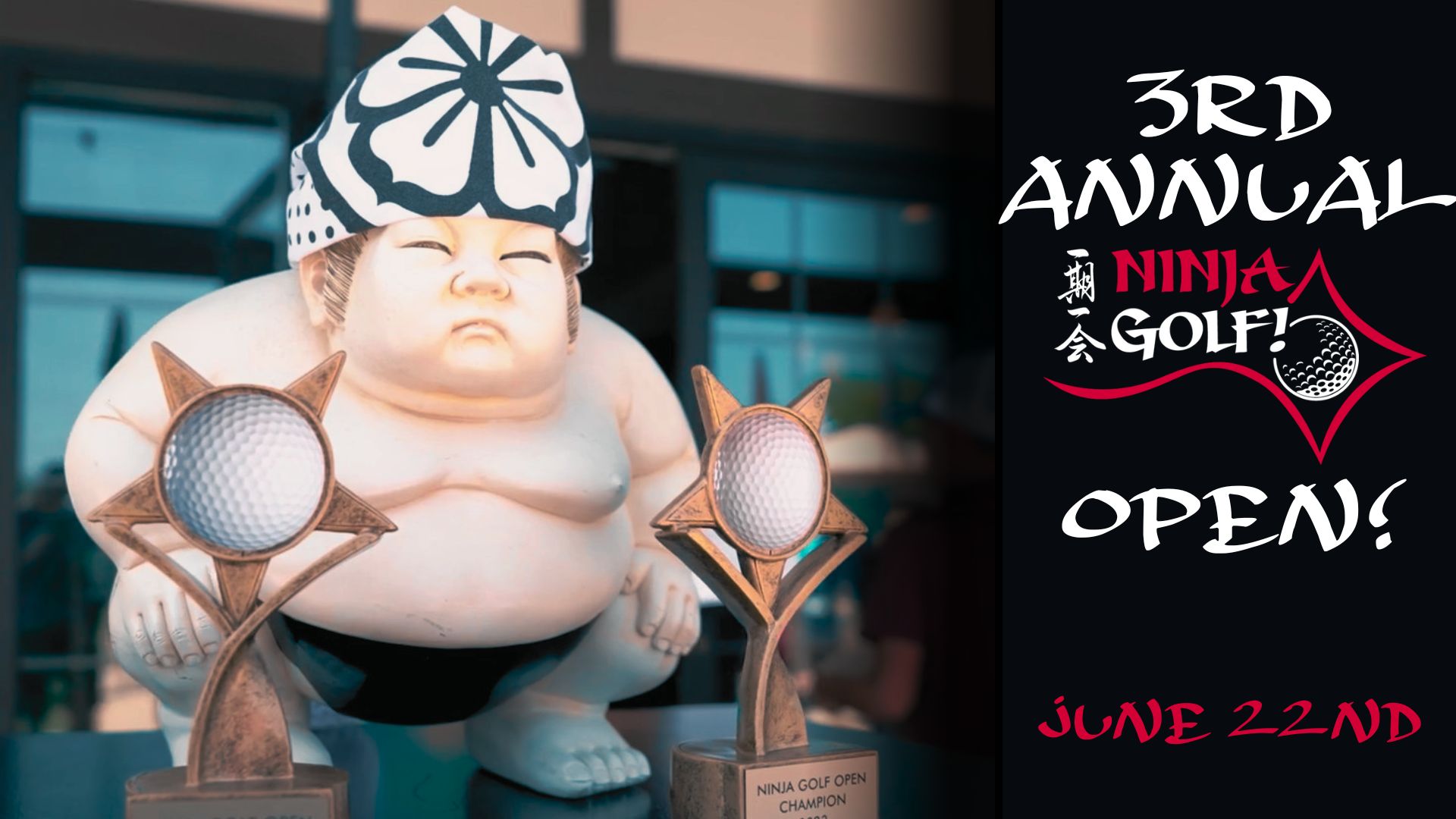 Events from October 19 – March 10 – Ninja Golf!